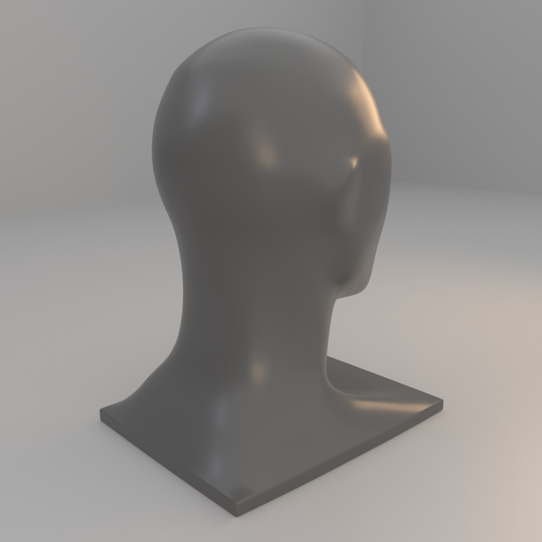 👤 head bust for hats and helmets・ STL File for ・Cults