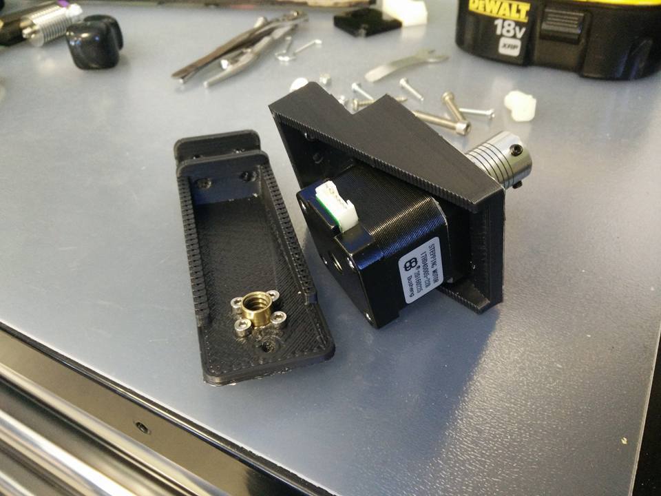 Free 3D file Tevo Tarantula Inverted Z Mount (Stock and volcano hotend ...