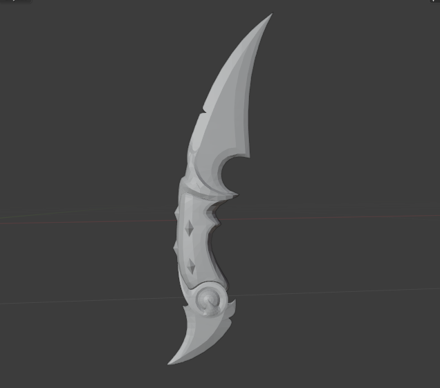 STL file Valorant Ruin Dagger 🗡️・3D printer model to download・Cults