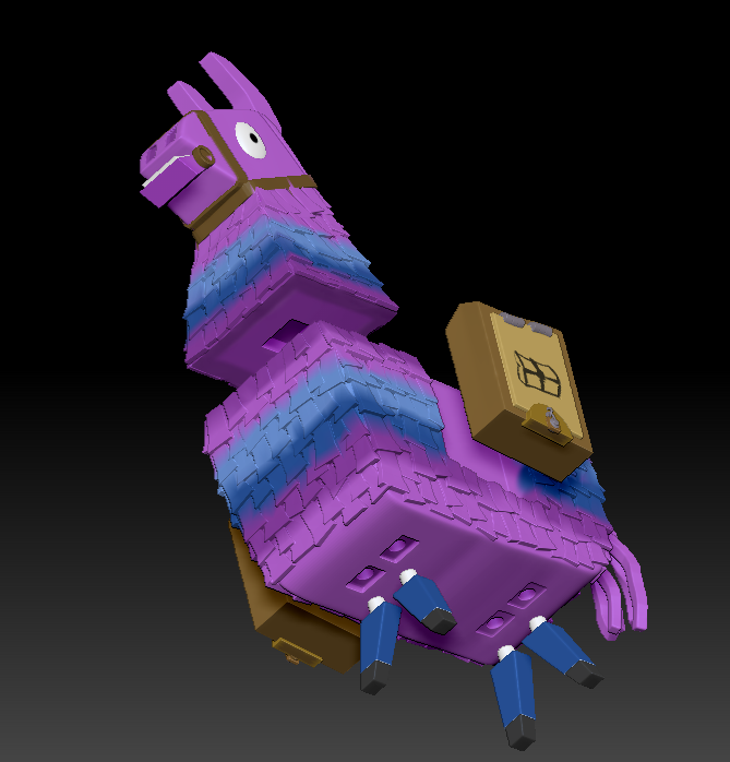 🦙 LLAMA FORNITE / LOOT LAMA FORTNITE・ 3D File for ・Cults