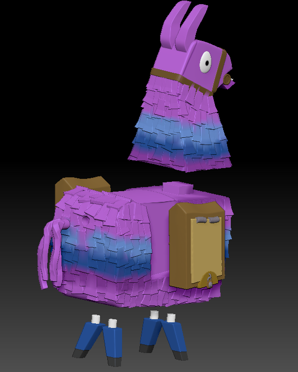 🦙 LLAMA FORNITE / LOOT LAMA FORTNITE・ 3D File for ・Cults