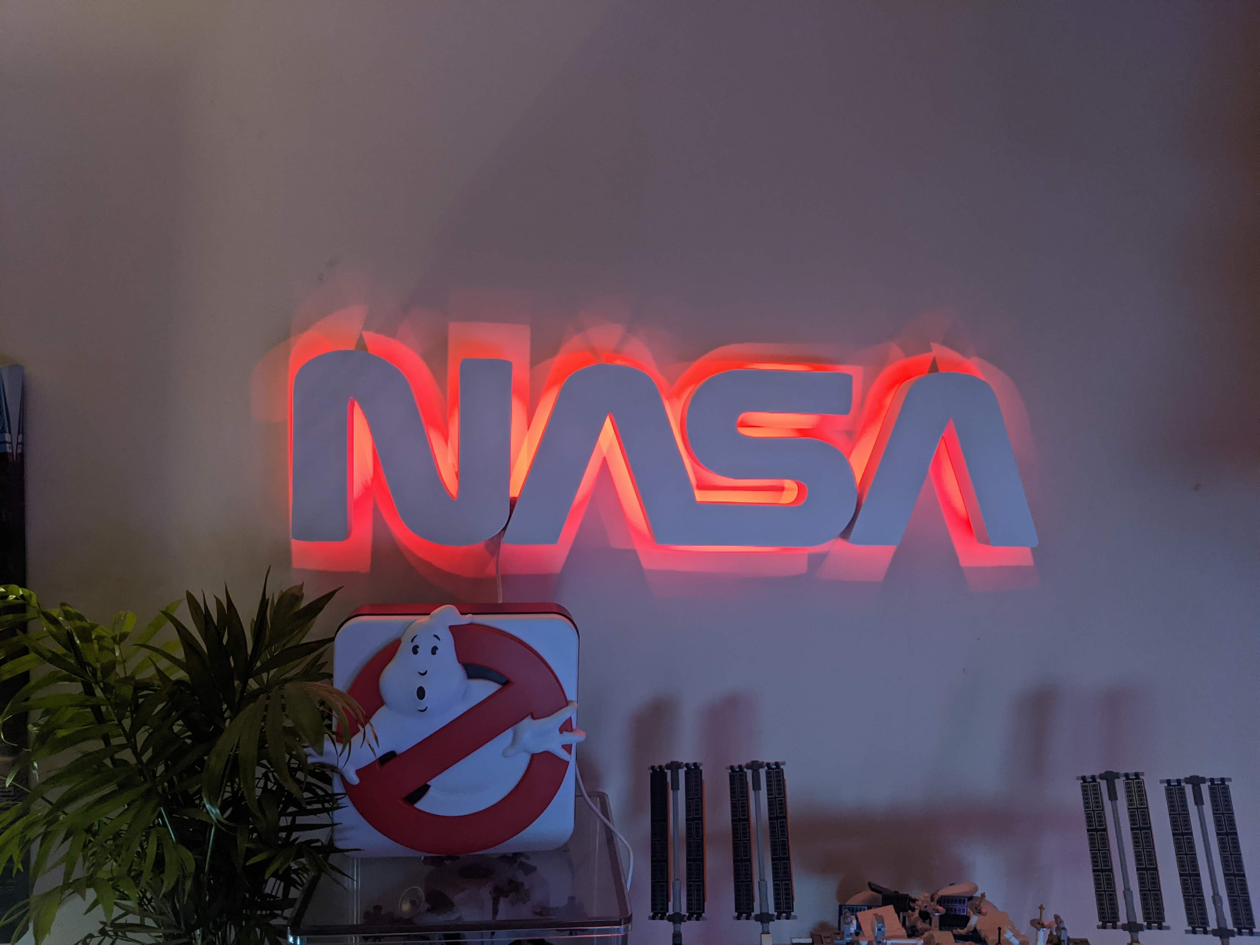 Archivo STL Letrero de pared con el logotipo de Nasa Worm 🪱・Idea de ...