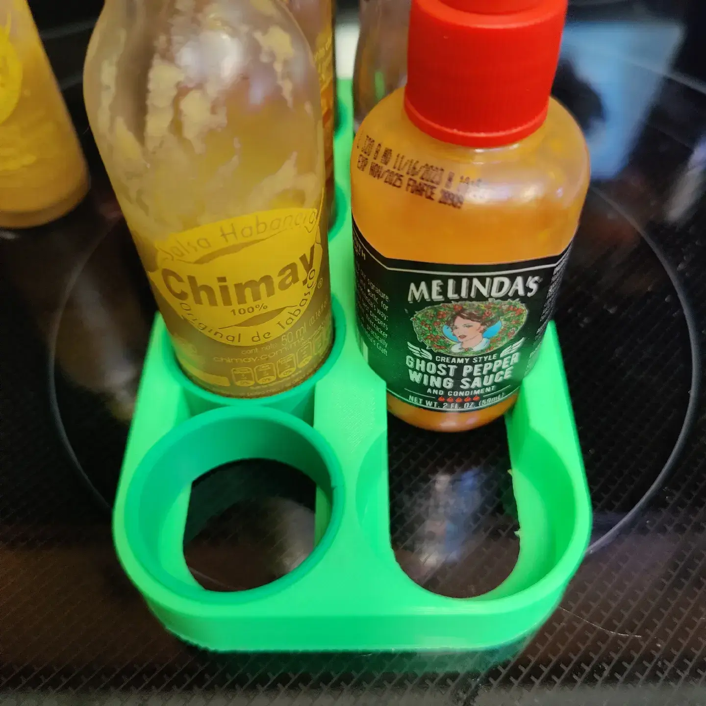 🍾 Mini Sauce Bottle Caddy・Free 3D File for ・Cults