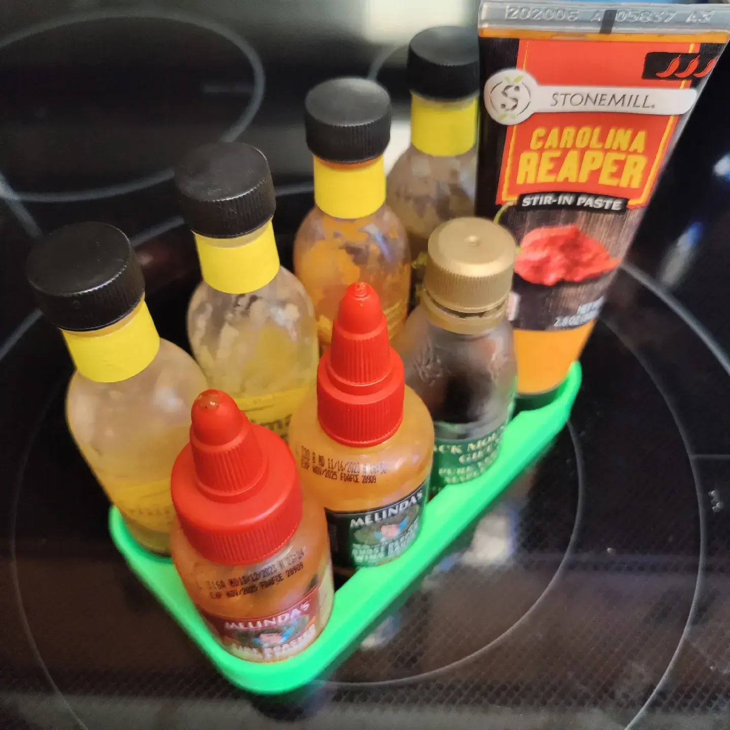 🍾 Mini Sauce Bottle Caddy・Free 3D File for ・Cults