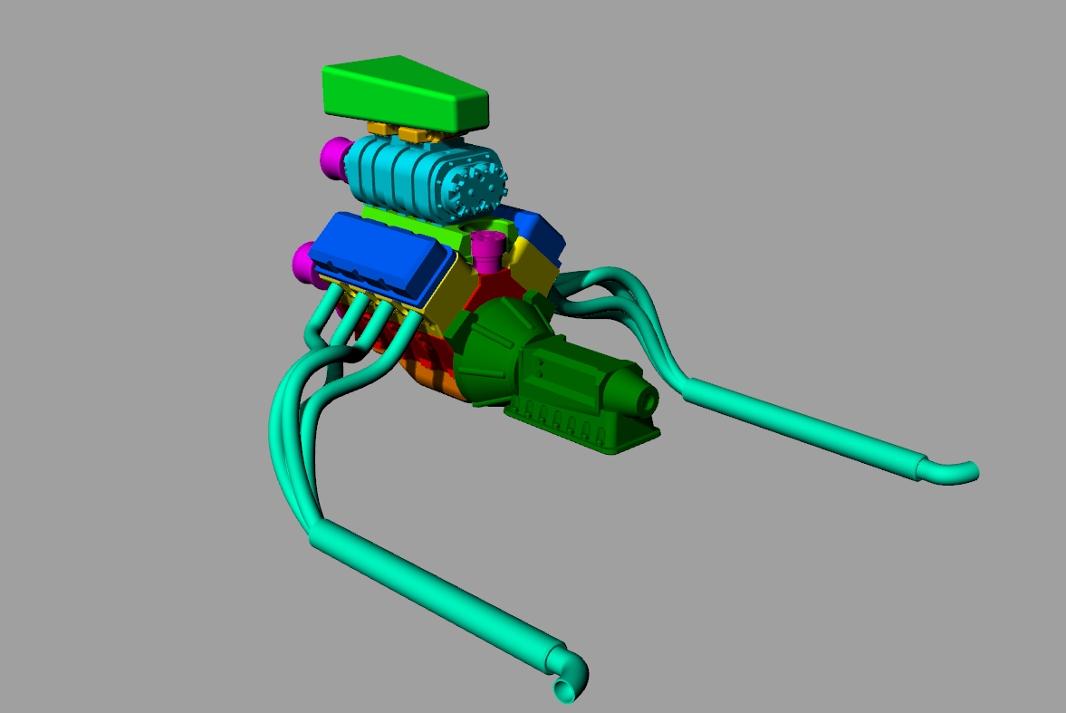 STL file Chevrolet Camaro Gasser 1:12 Scale 🚙 ・3D printable model to ...