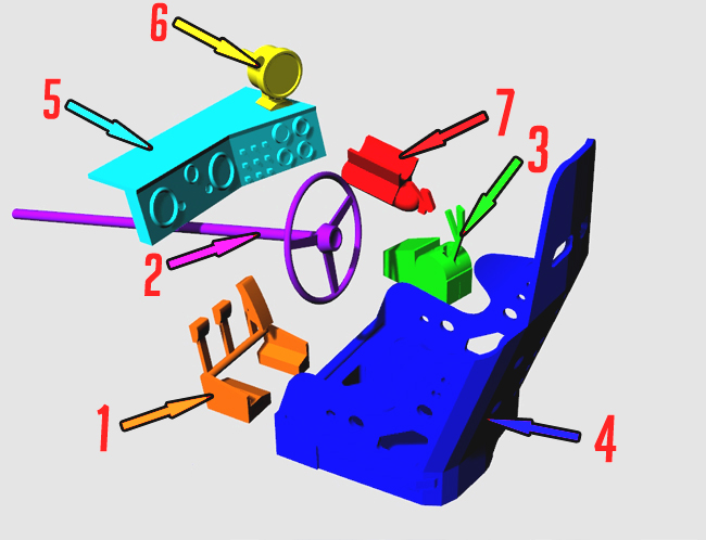 STL file Chevrolet Camaro Gasser 1:12 Scale 🚙 ・3D printable model to ...