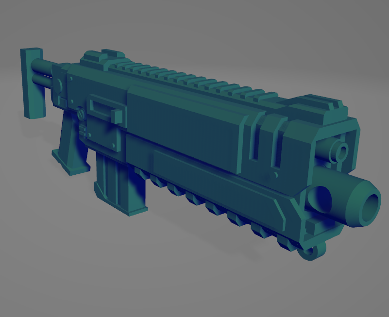 ⚡ Thunderbolt Pattern Boltguns・ STL File for ・Cults