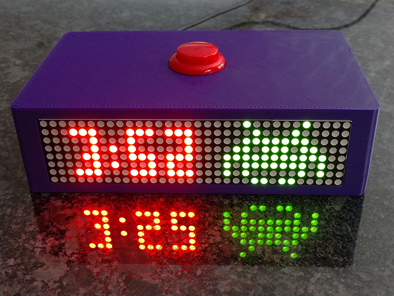 🛰 Space Invaders Clock・Free STL File for 3D printing・Cults