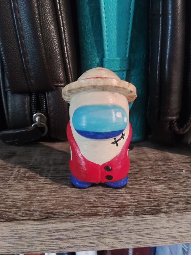 3D printer Among Us - MONKEY D. LUFFY (ONE PIECE) • made with voxelab・Cults