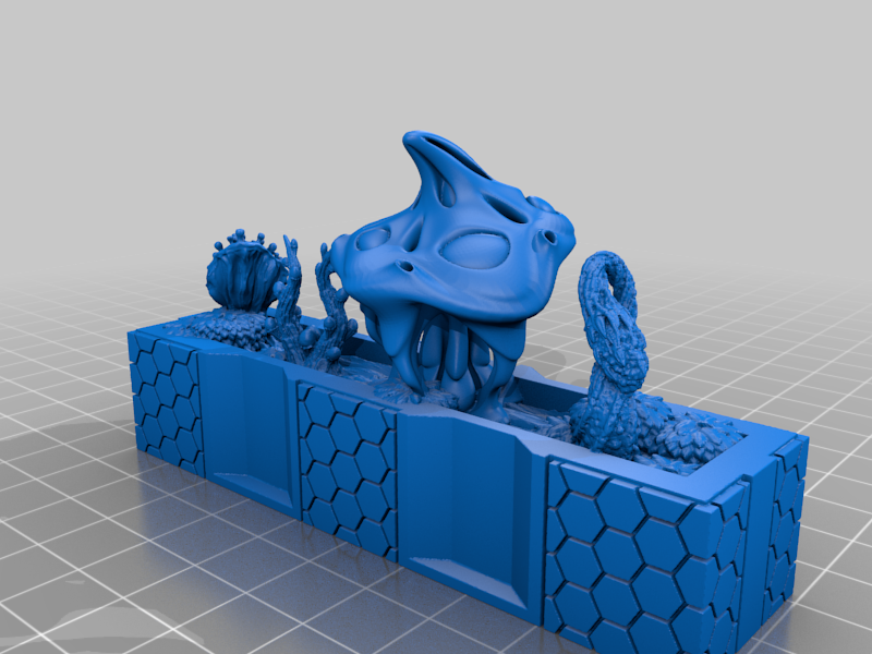Free STL file Garden for Scifi Wargame (Fixed) 👽 ・3D print object to ...