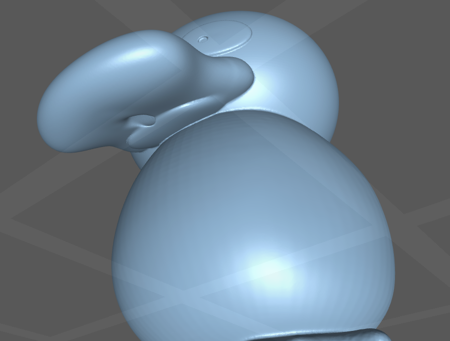 OBJ file Psyduck watering can - teapot - Water can - psyduck teapot ...