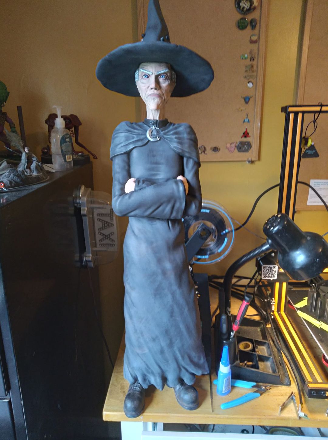 Работа Granny Weatherwax - Discworld с возможностью распечатки в 3D ...