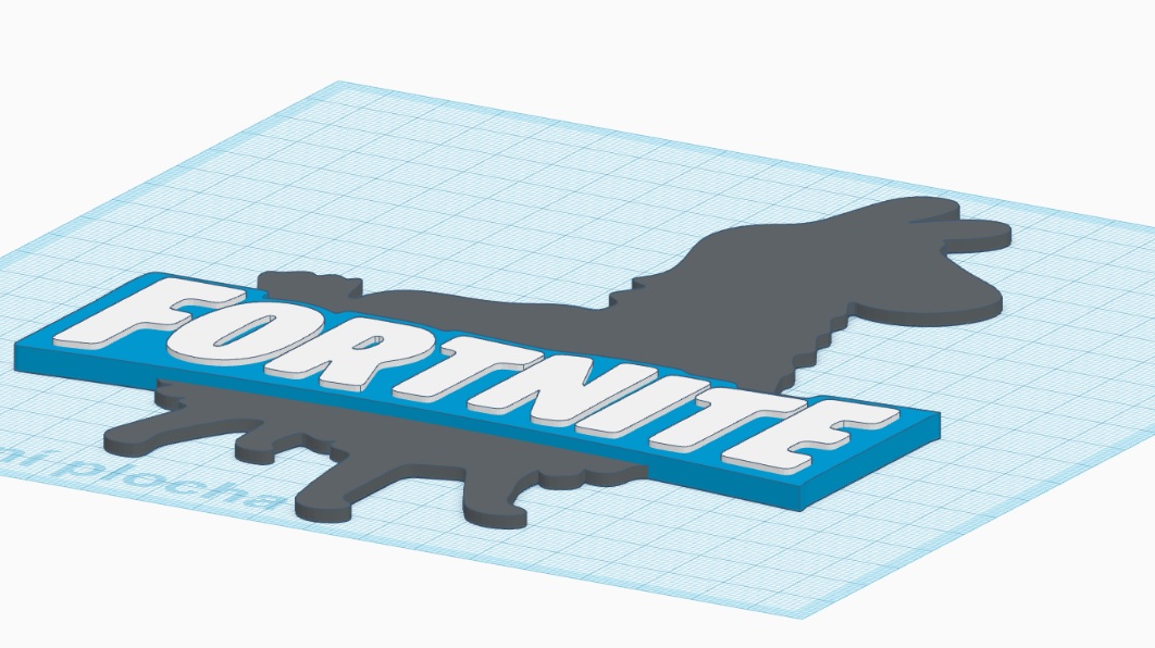 arquivo STL Sinal de porta com logótipo Fortnite 🎨 ・design de impressão ...