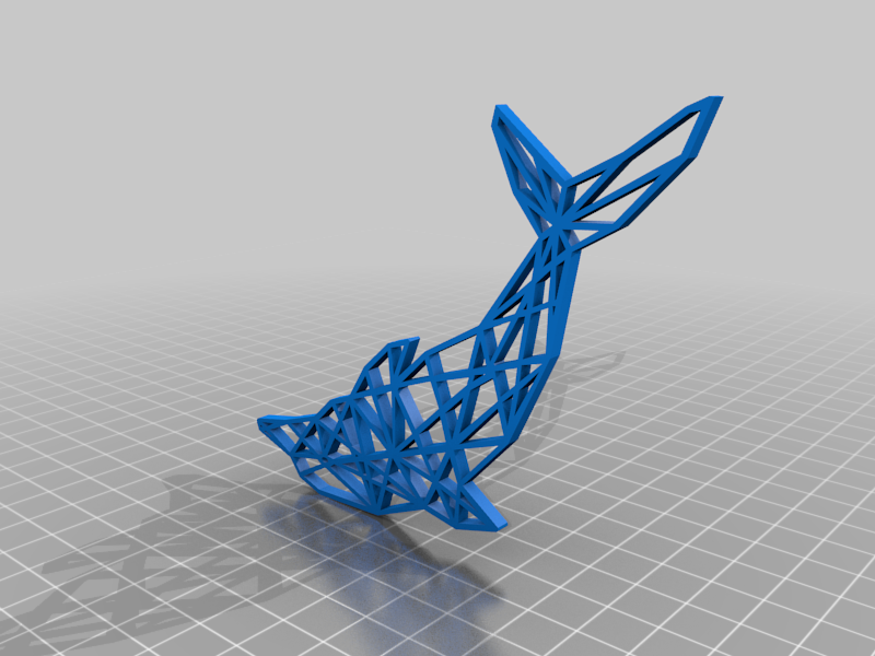Free STL file Dolphin 2D Wall Sculpture 🐬 ・3D printable design to ...