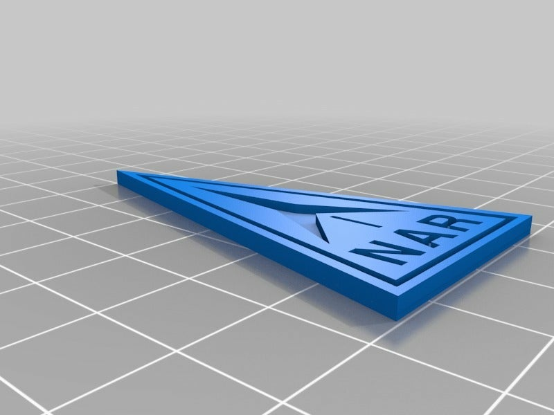 Free STL file NAR Logo (National Association of Rocketry) 👽 ・3D print ...