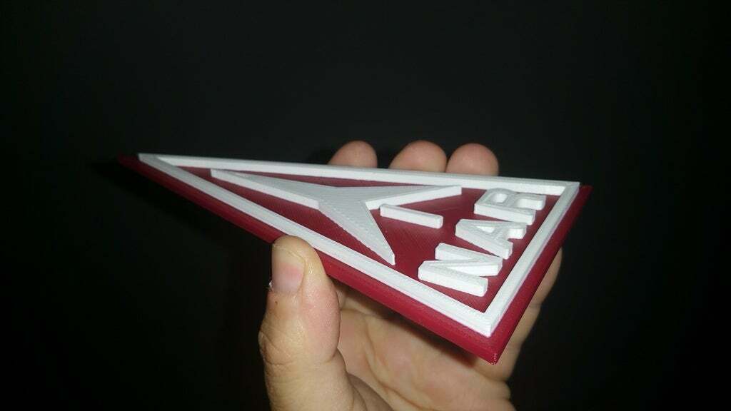 Free STL file NAR Logo (National Association of Rocketry) 👽 ・3D print ...