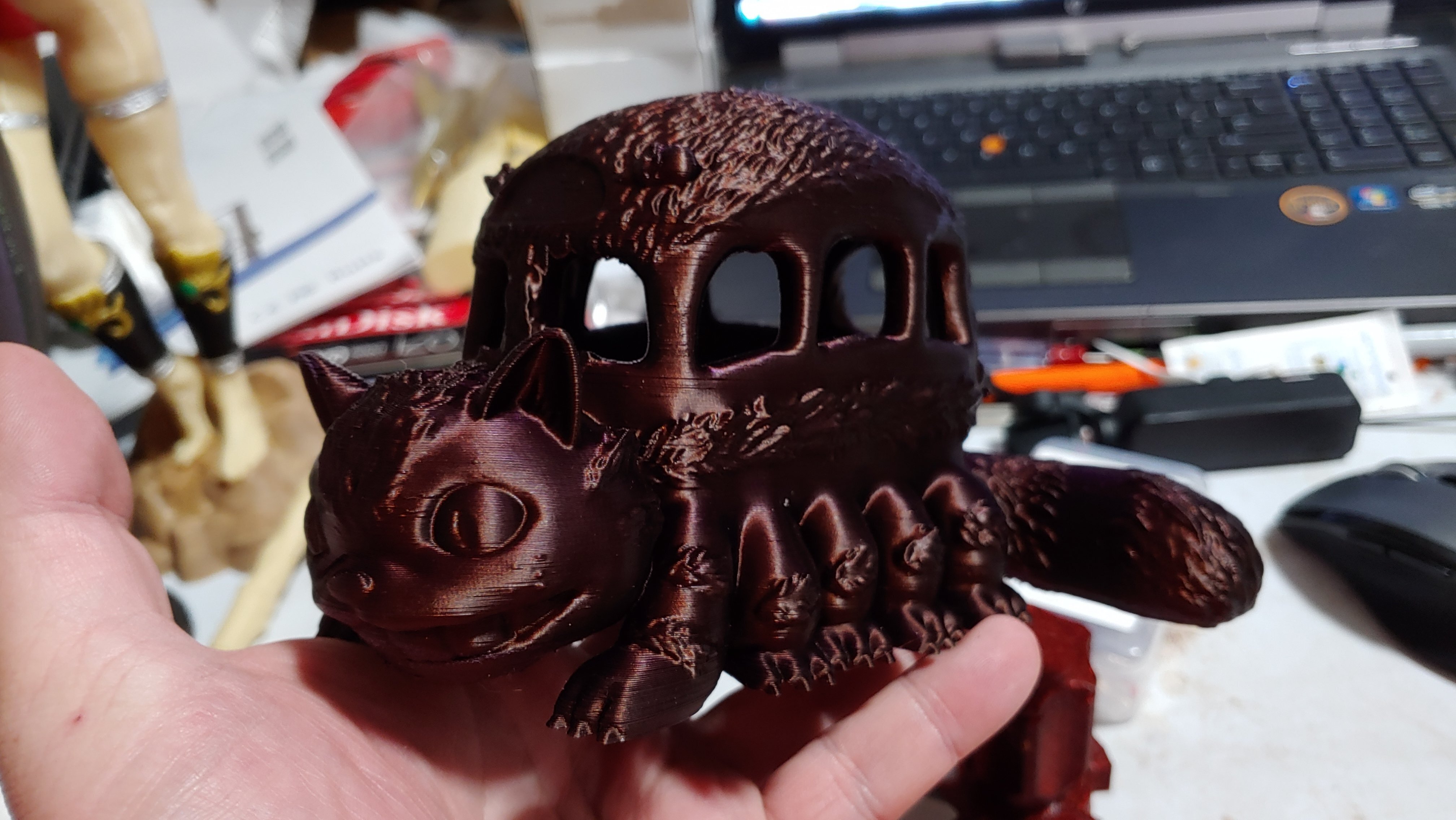 🚌 Catbus(My Neighbor Totoro)・3D Print・Cults