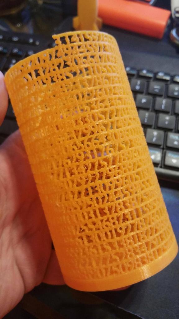 3D printable Tower of Pi・Cults