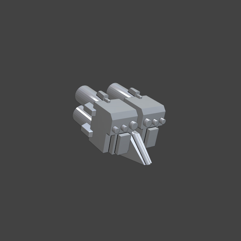 🚬 Quad Pod Smoke Launcher・Free 3D File for ・Cults
