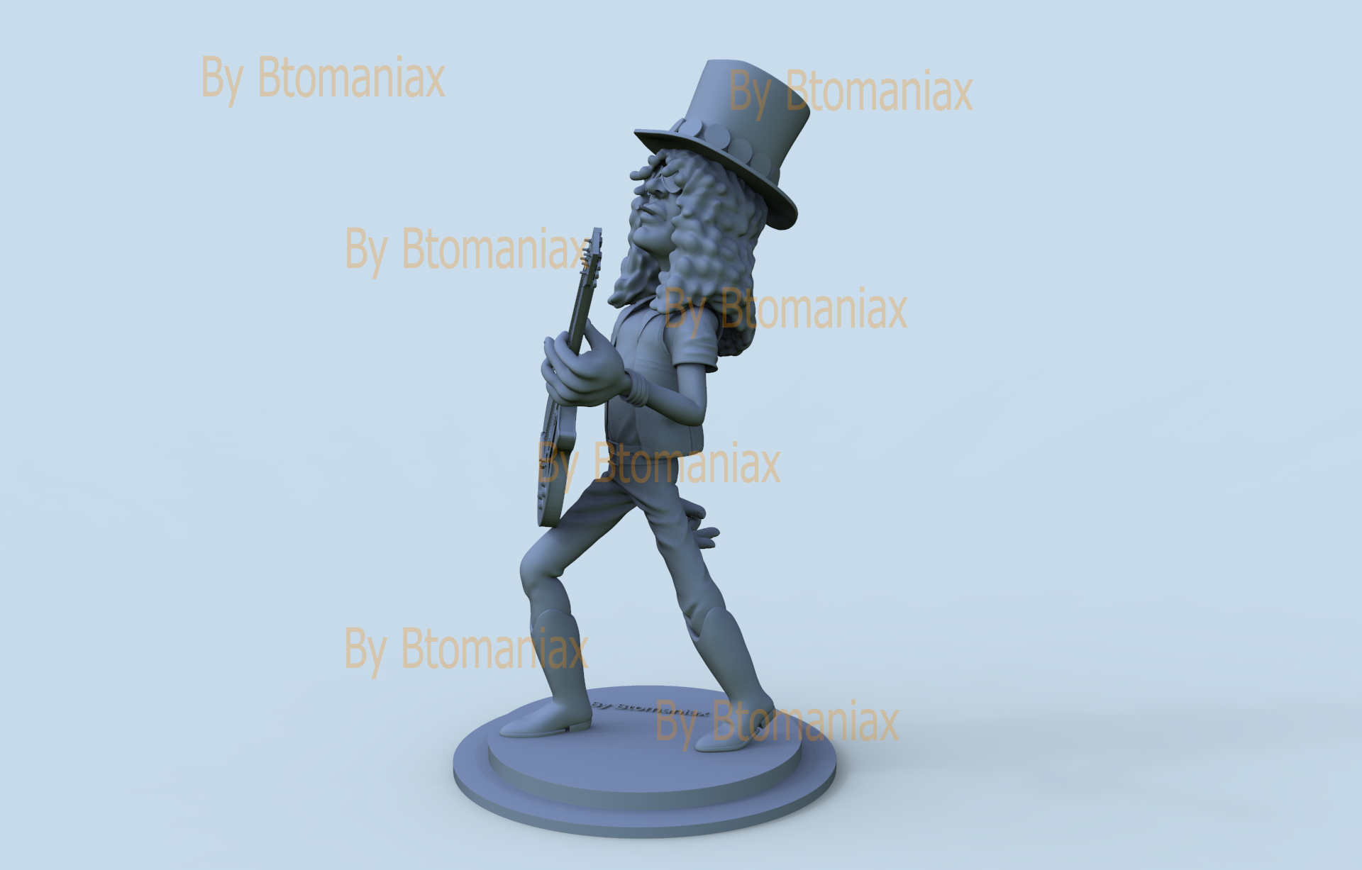 👽 Slash Guns and Roses・ STL File for ・Cults