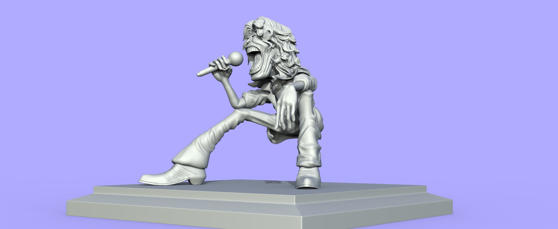 STL file Steven Tyler, Aerosmith 👽・3D printable model to download・Cults