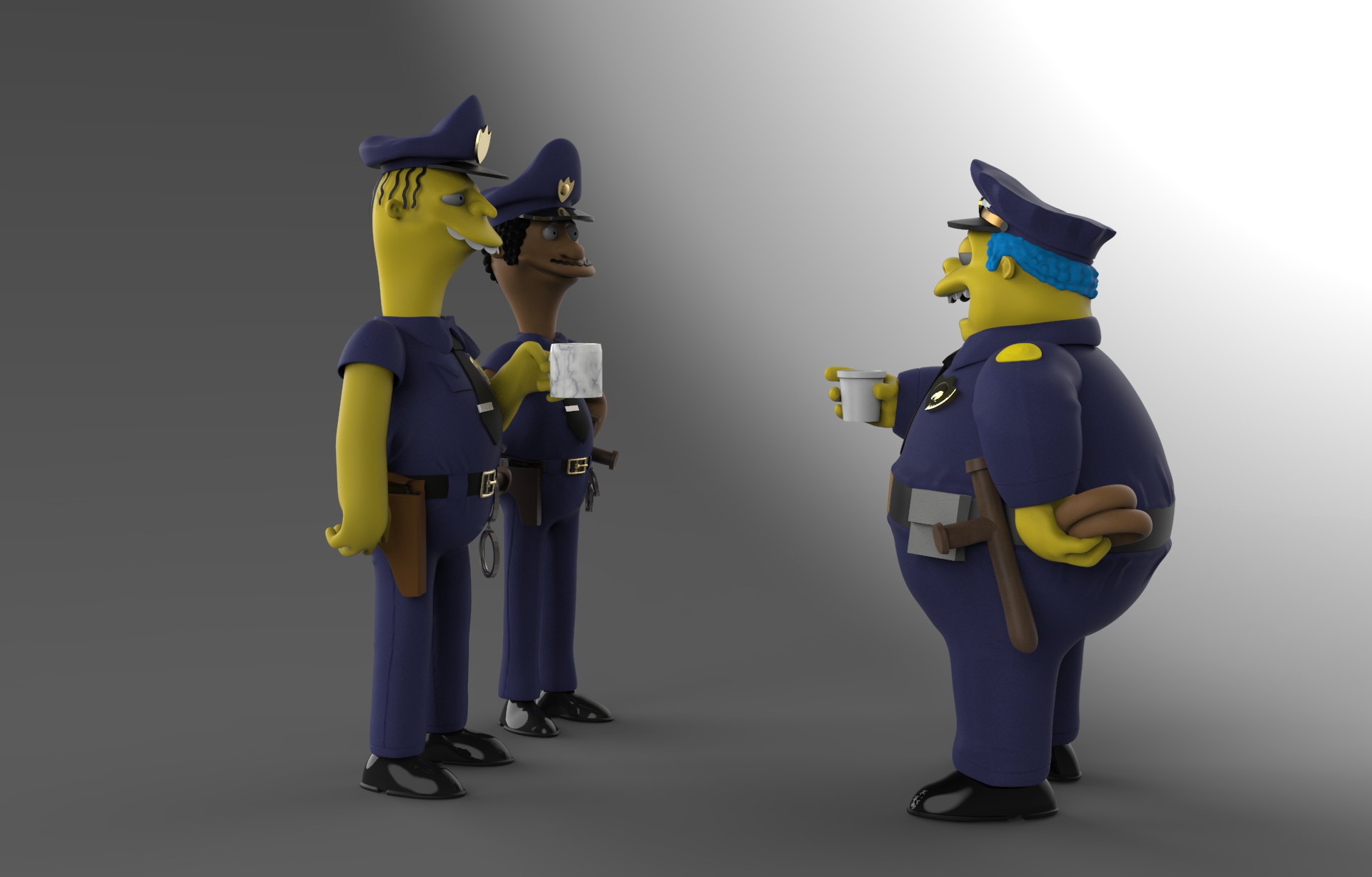 STL file Simpson Chief Gorgory 👽 ・3D printing model to download・Cults