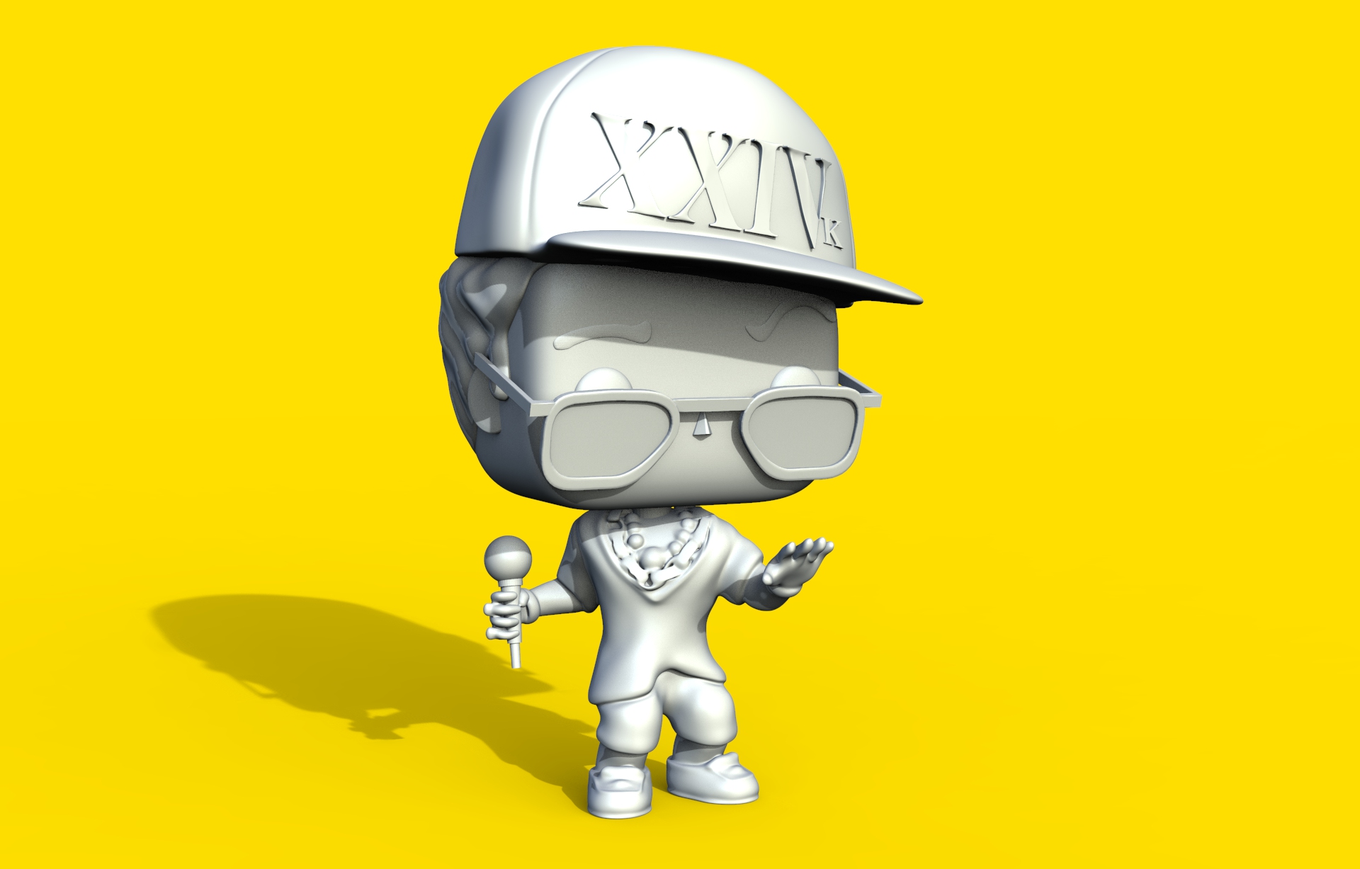 STL file Funko Bruno Mars 👽 ・3D print model to download・Cults
