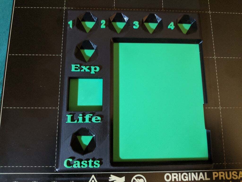 🎲 Commander Damage Counter・Free STL File for ・Cults