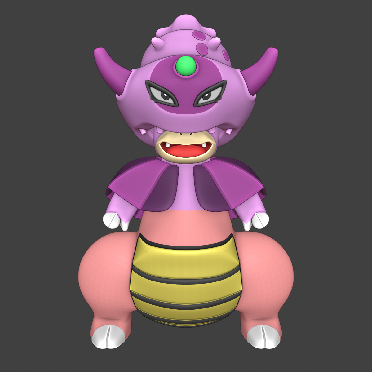 STL file Galarian Slowking 🐉 ・3D printer design to download・Cults