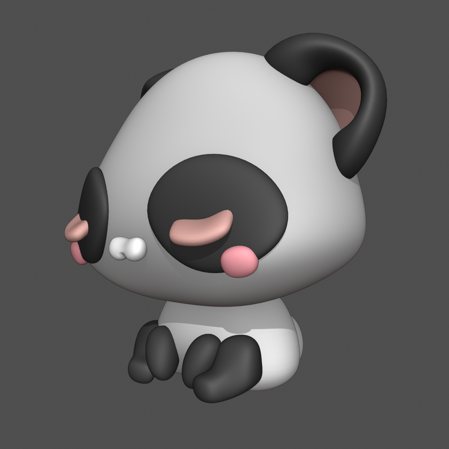 Free STL file Panda cute 🐼 ・3D printing idea to download・Cults