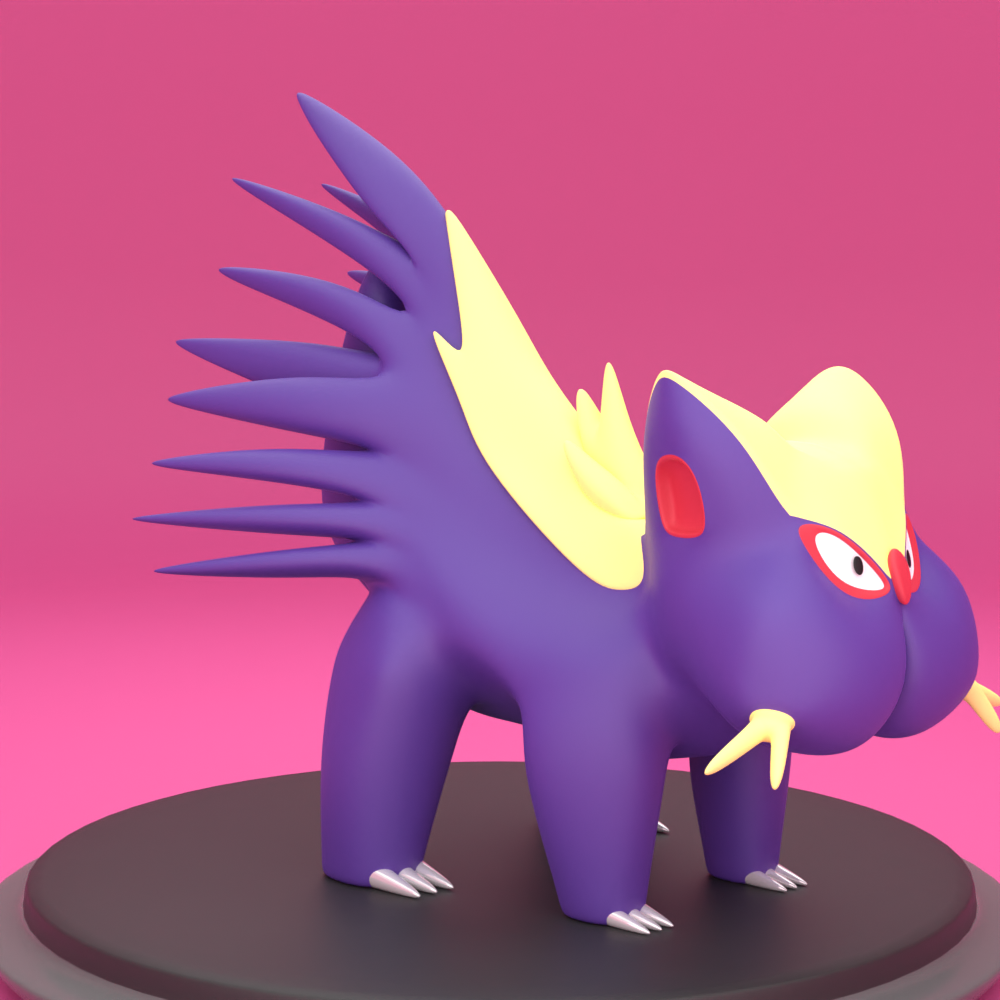 OBJ file Stunky 👹 ・3D printable model to download・Cults