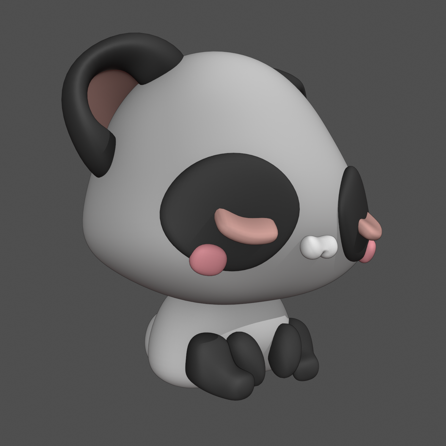 Free STL file Panda cute 🐼 ・3D printing idea to download・Cults
