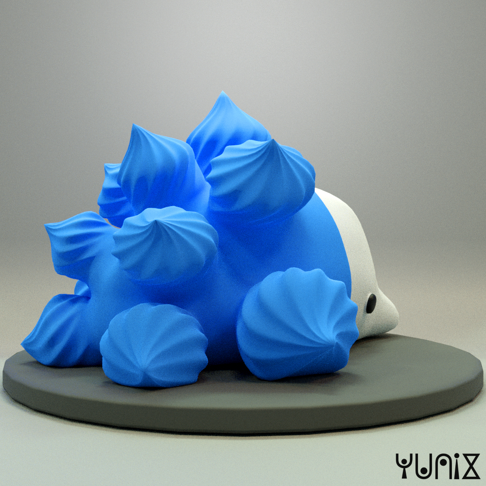 Archivo STL gratis Swirly snom 🐉・Modelo para descargar y imprimir en 3D ...