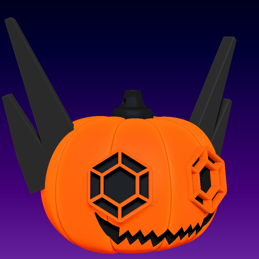 🎃 Halloween pendant - sableye・Free OBJ File for ・Cults
