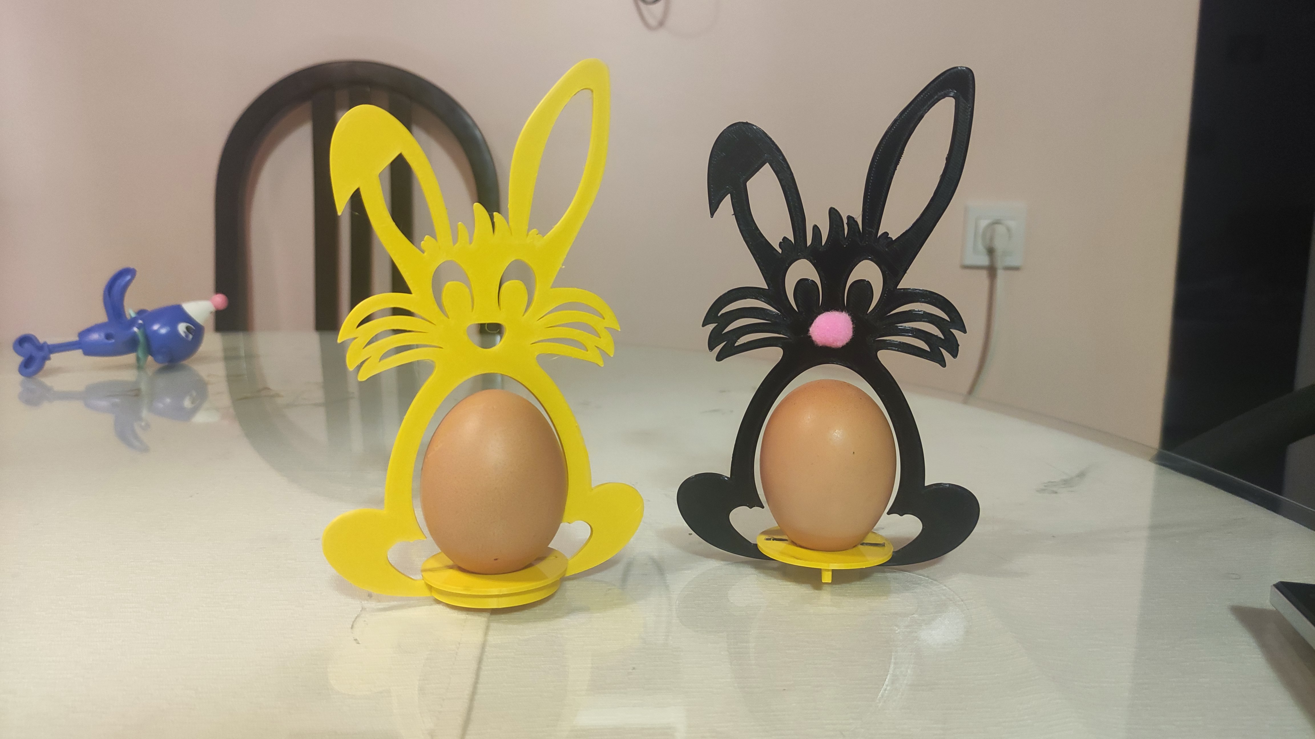 STL file Easter rabbit`s 🐇・3D printer model to download・Cults