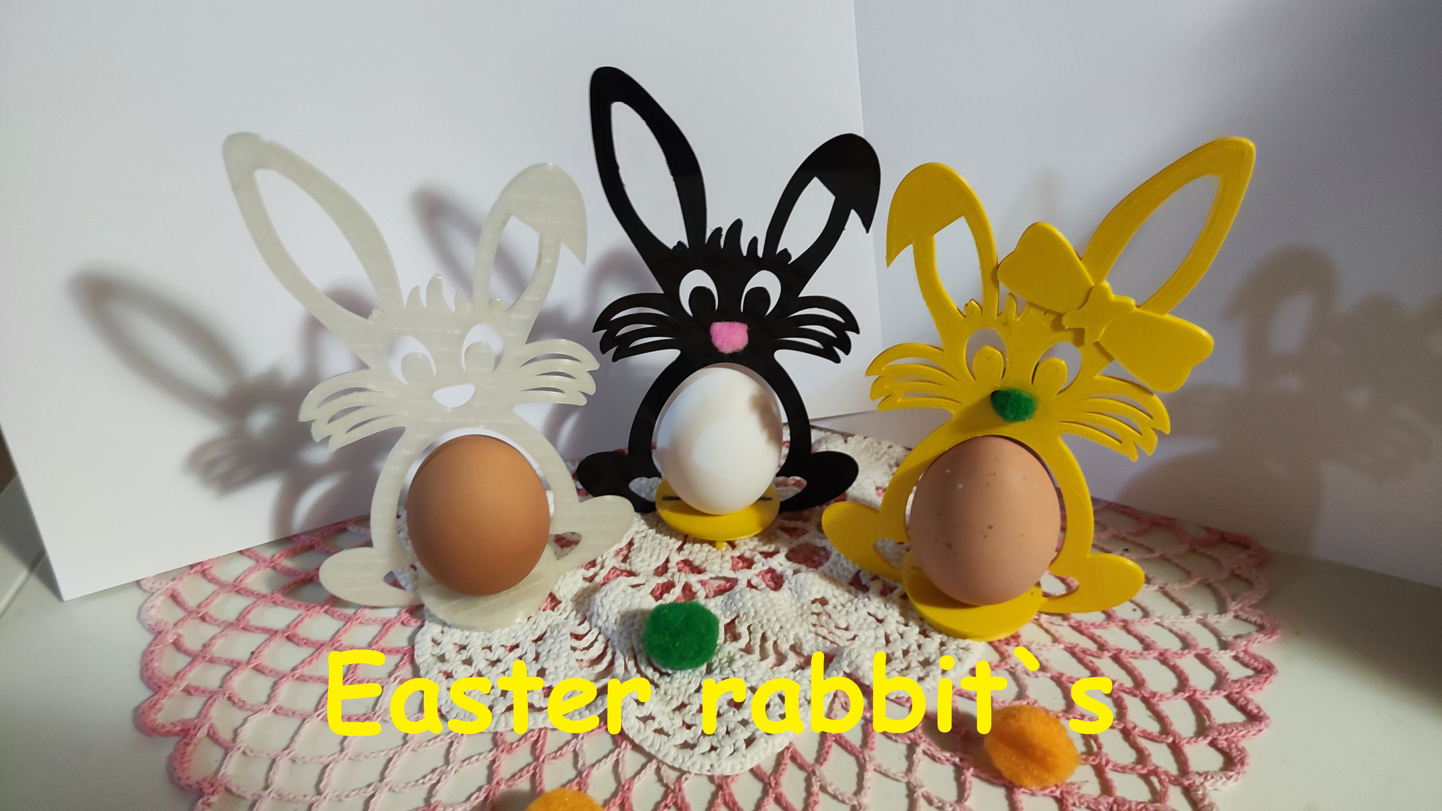 STL file Easter rabbit`s 🐇・3D printer model to download・Cults