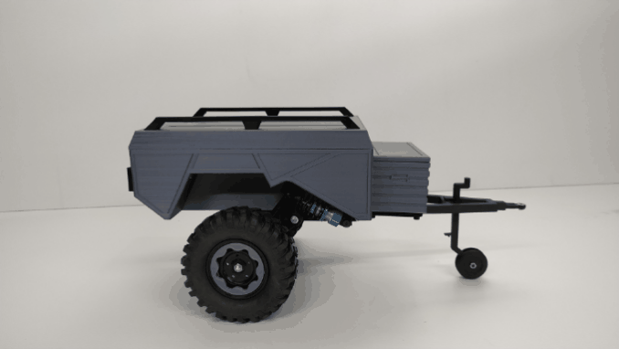 🚐 RC Crawler Trailer 1/10 for Axial Traxxas or MST・ STL File for 3D ...