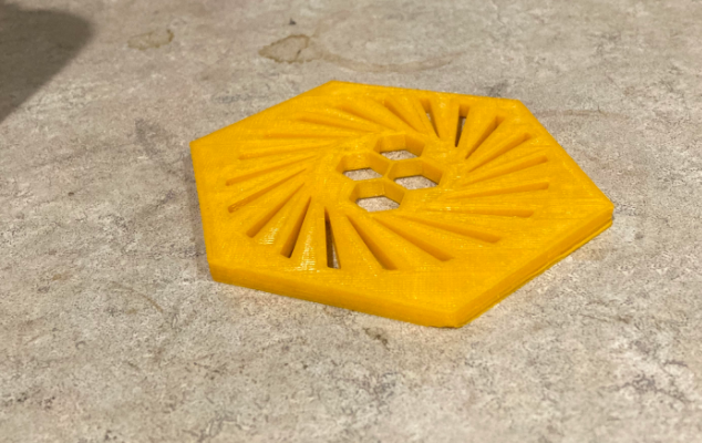 Free STL file Coaster 🏠・Design to download and 3D print・Cults