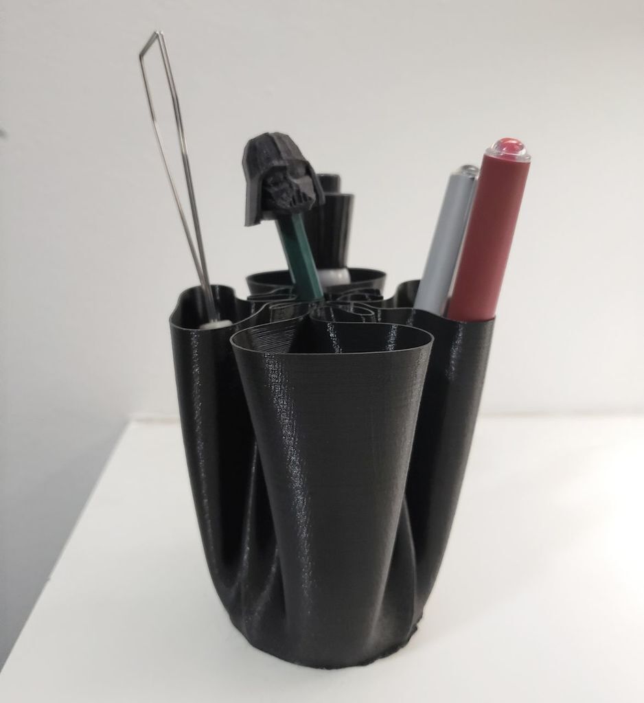 3D printed Cloth Vase・Cults