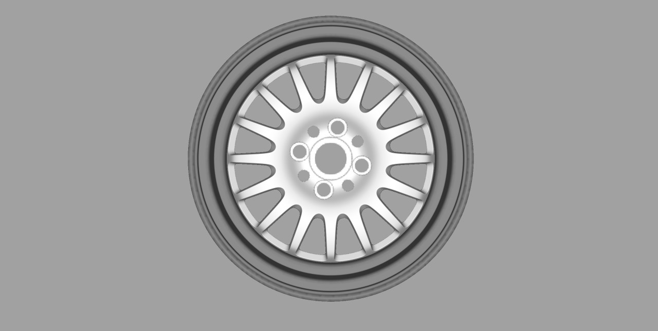 STL file 1/24 Scale Sprint Hart Rim ( 16 inch ) 🚗 ・3D printable design ...