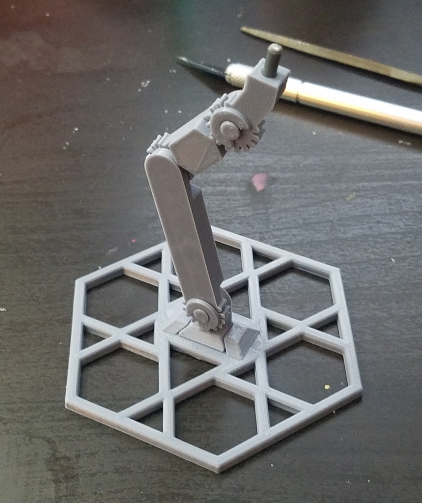 🤖 1/144 Gunpla base・Free STL File for ・Cults