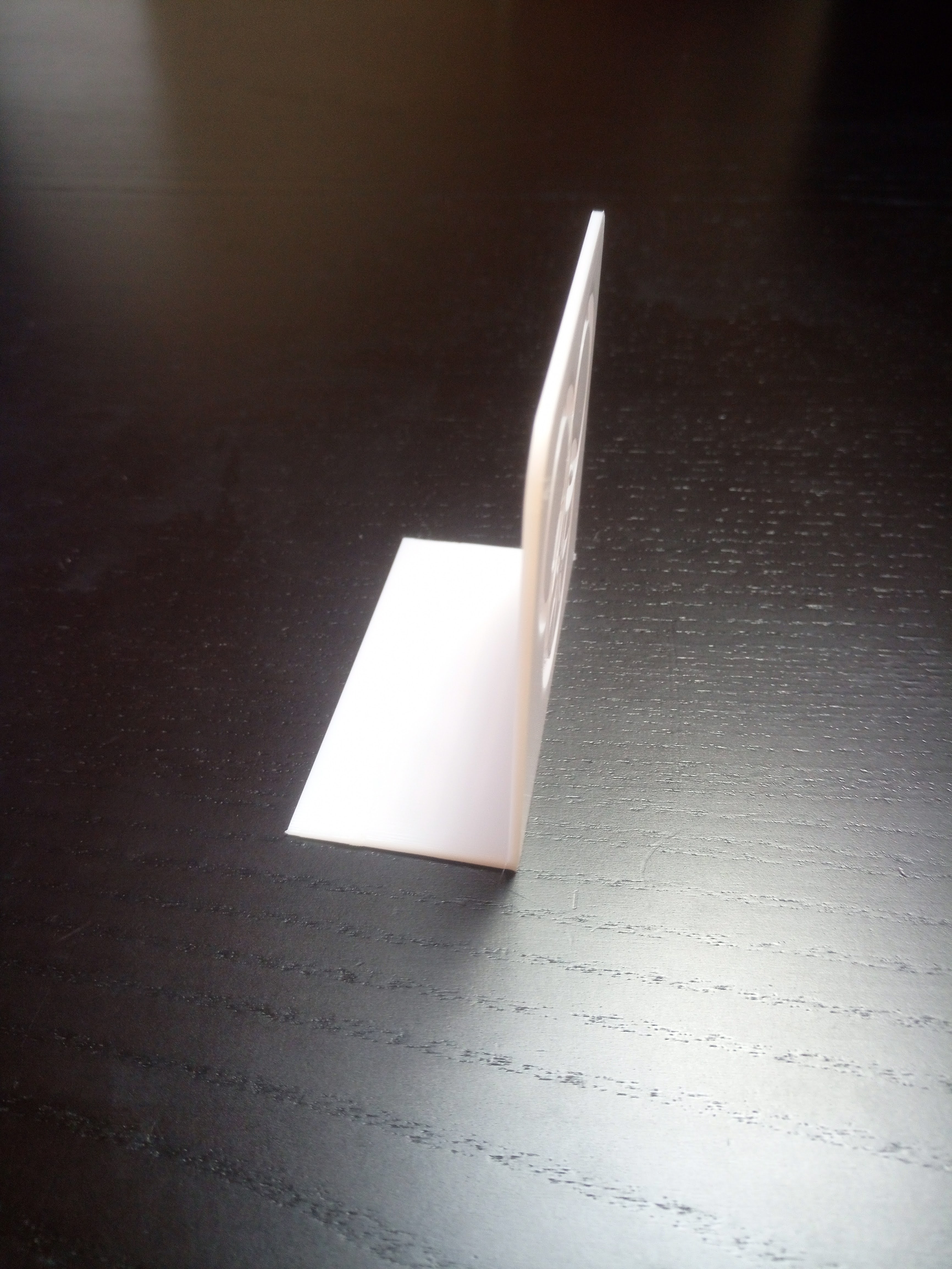 STL file Wheel of Time Book Holder - square and round edges 🛞 ・3D ...