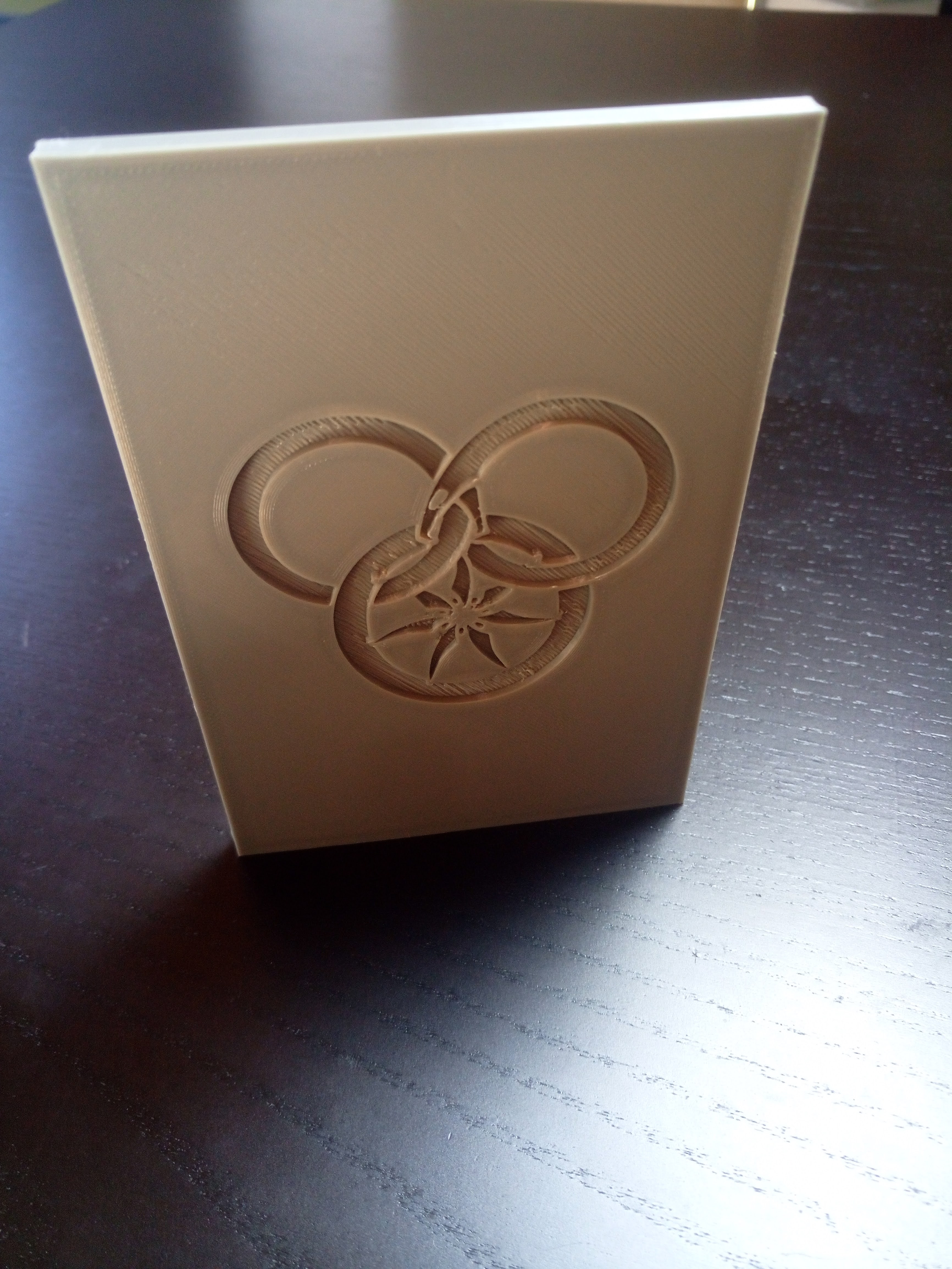 STL file Wheel of Time Book Holder - square and round edges 🛞 ・3D ...