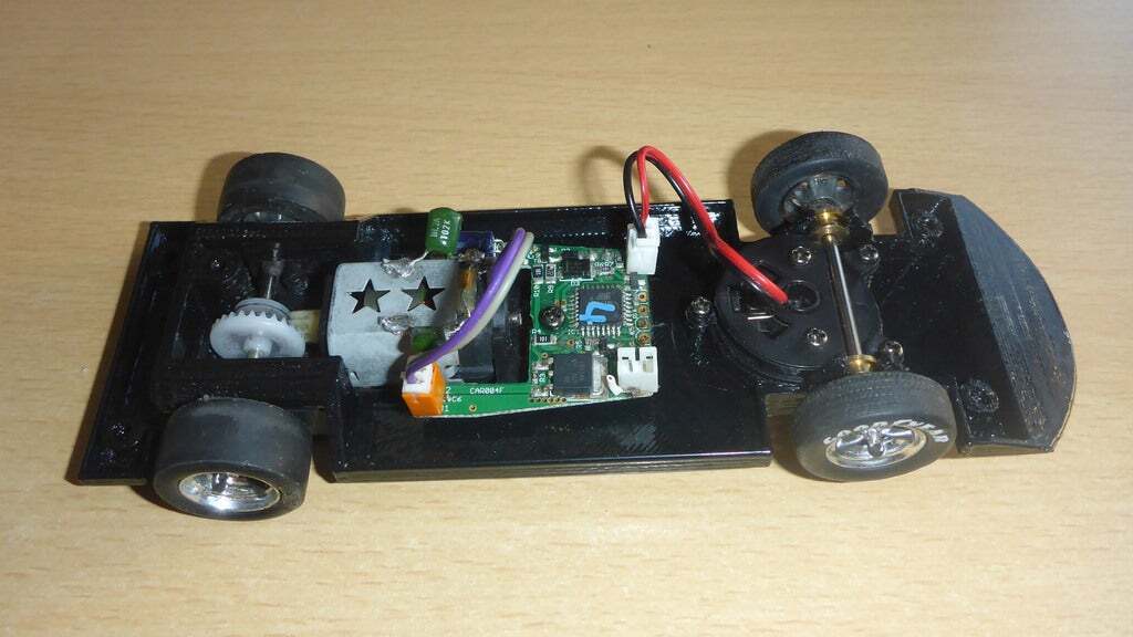 STL-Datei Slot car chassis: DeathProof 🚗 kostenlos・Design für 3D ...