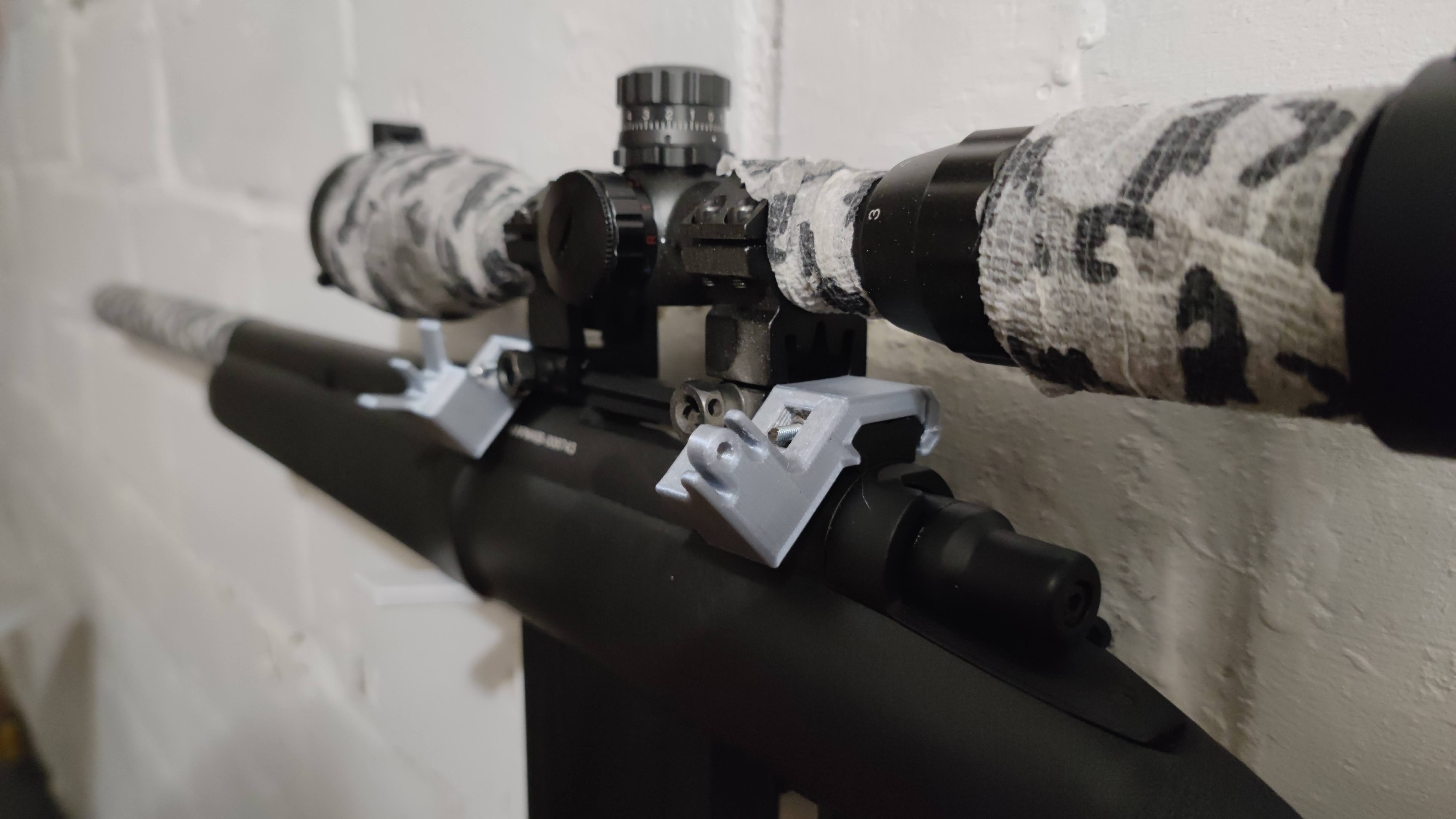 3D print 45 degree picatinny rail sights・Cults