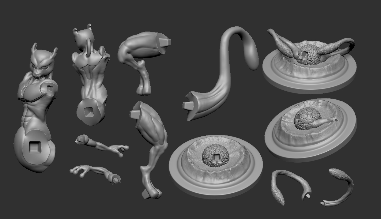 3D file Mewtwo with muscles 🐉 ・Model to download and 3D print・Cults