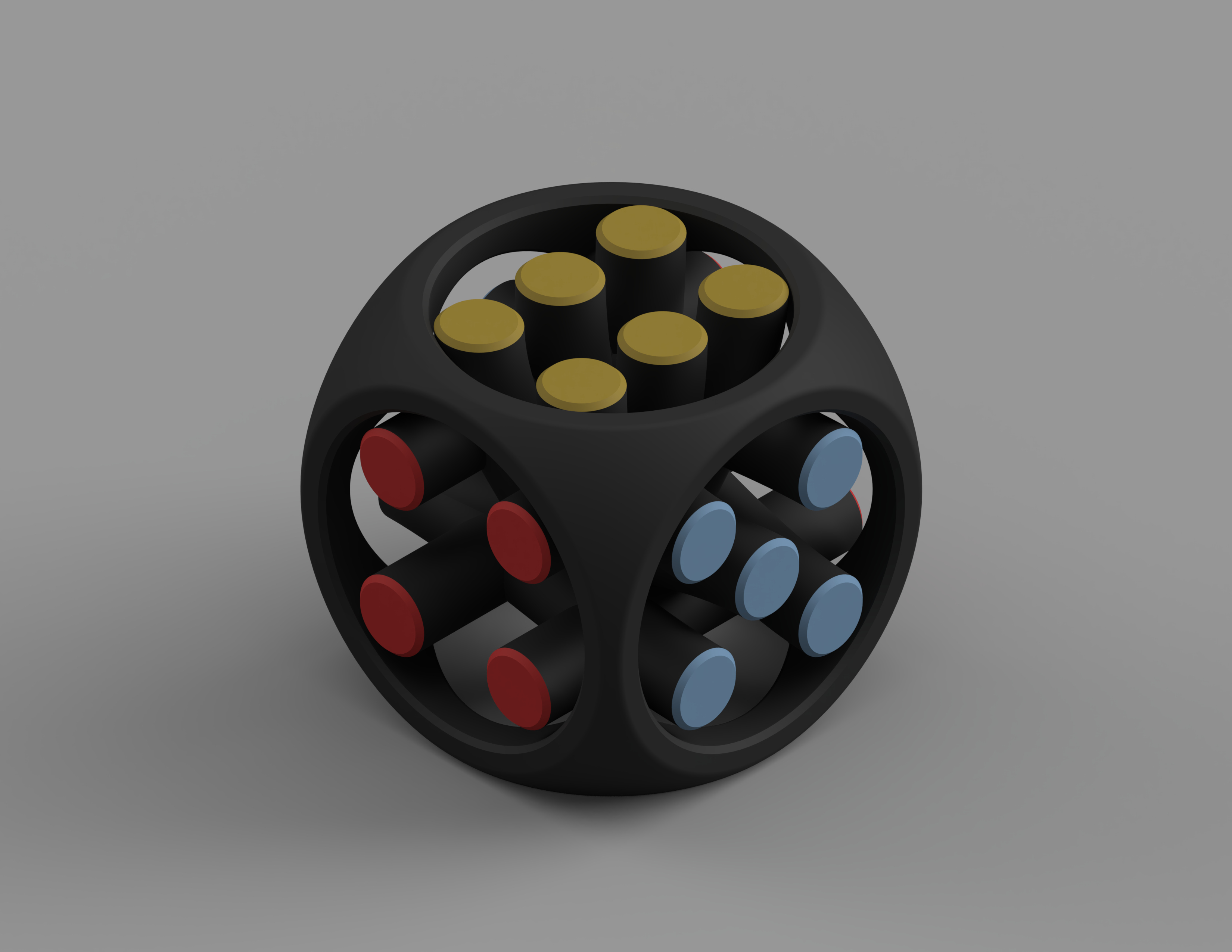 STL file Let the Dice Roll 046B | 15 x 15 x 15mm 🎲 ・3D printing ...