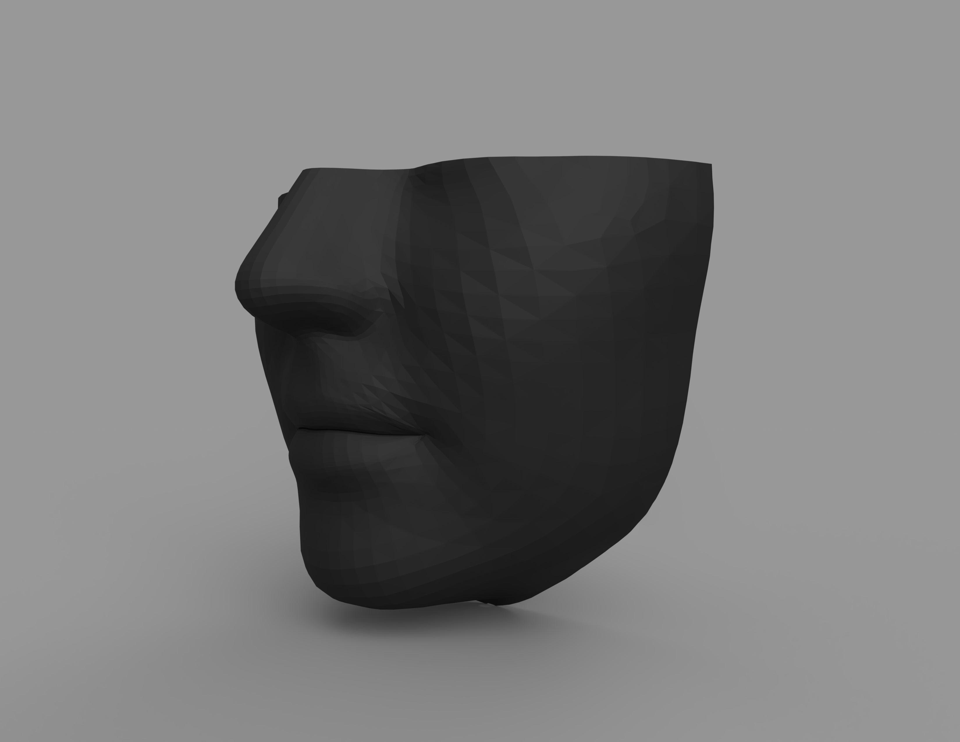 STL file Face Plant 047A | 168 x 132 x 98mm 🌿 ・3D printing design to ...