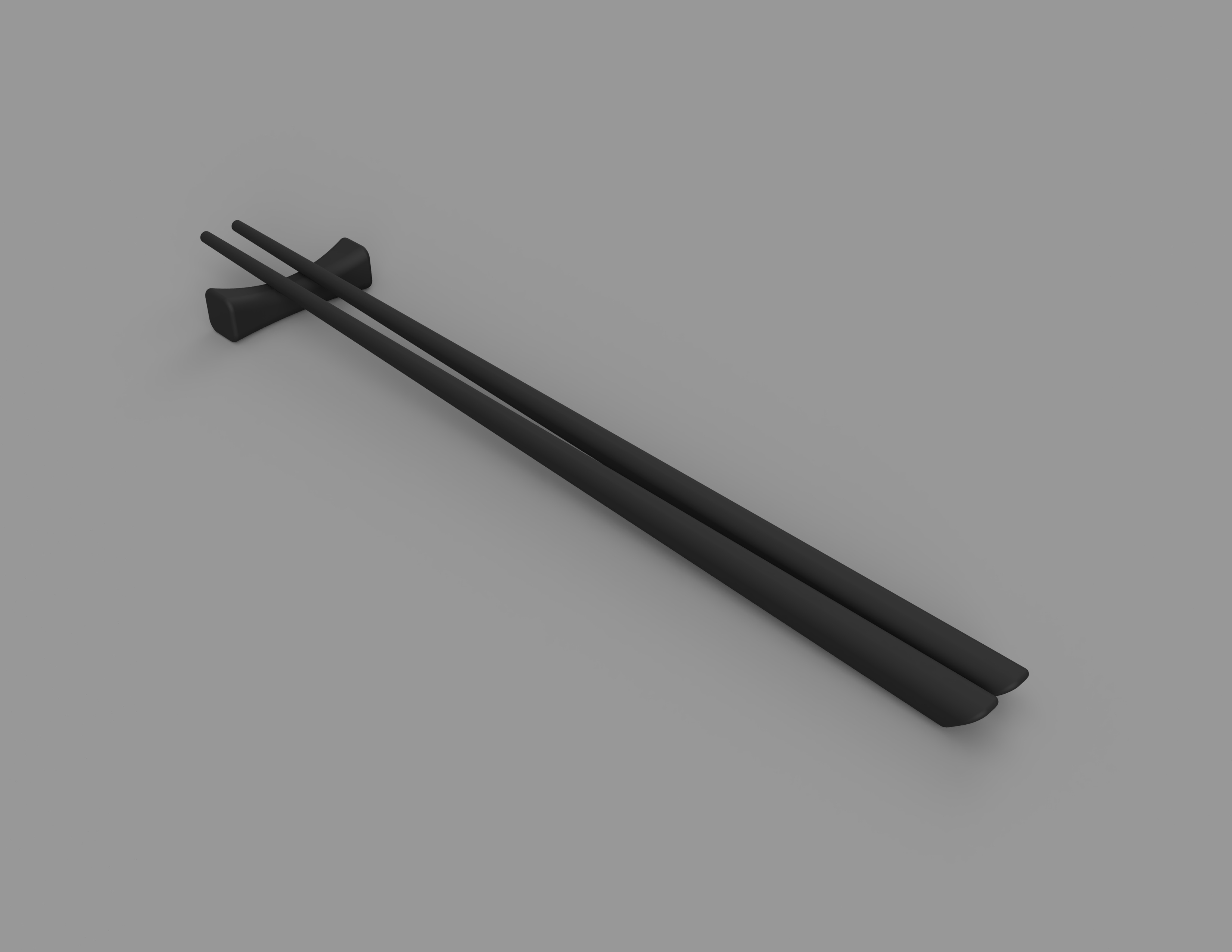 🥢 Chopsticks! 051A | Ø3 x 12 x 230mm・ STL File for ・Cults