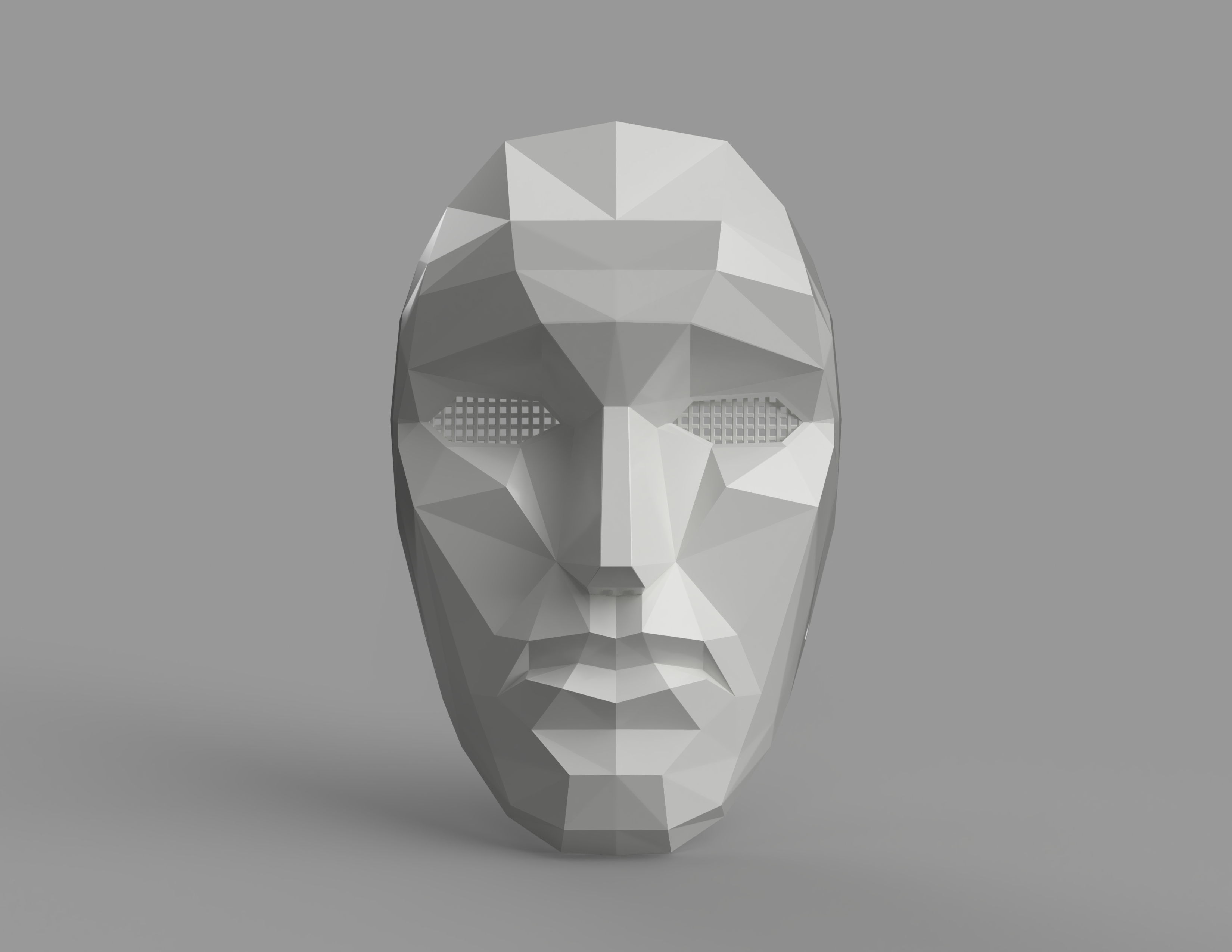 🦑 Squid Game Front Man Mask・Free STL File for ・Cults